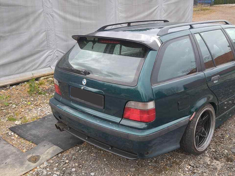 BMW E36 Touring V2 Roofwing Ducktail Spoiler – Mway Workshop