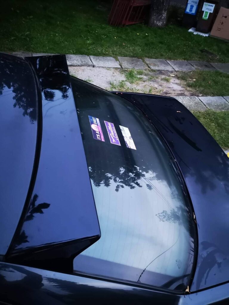 BMW E36 Sedan Roofwing Spoiler – Mway Workshop