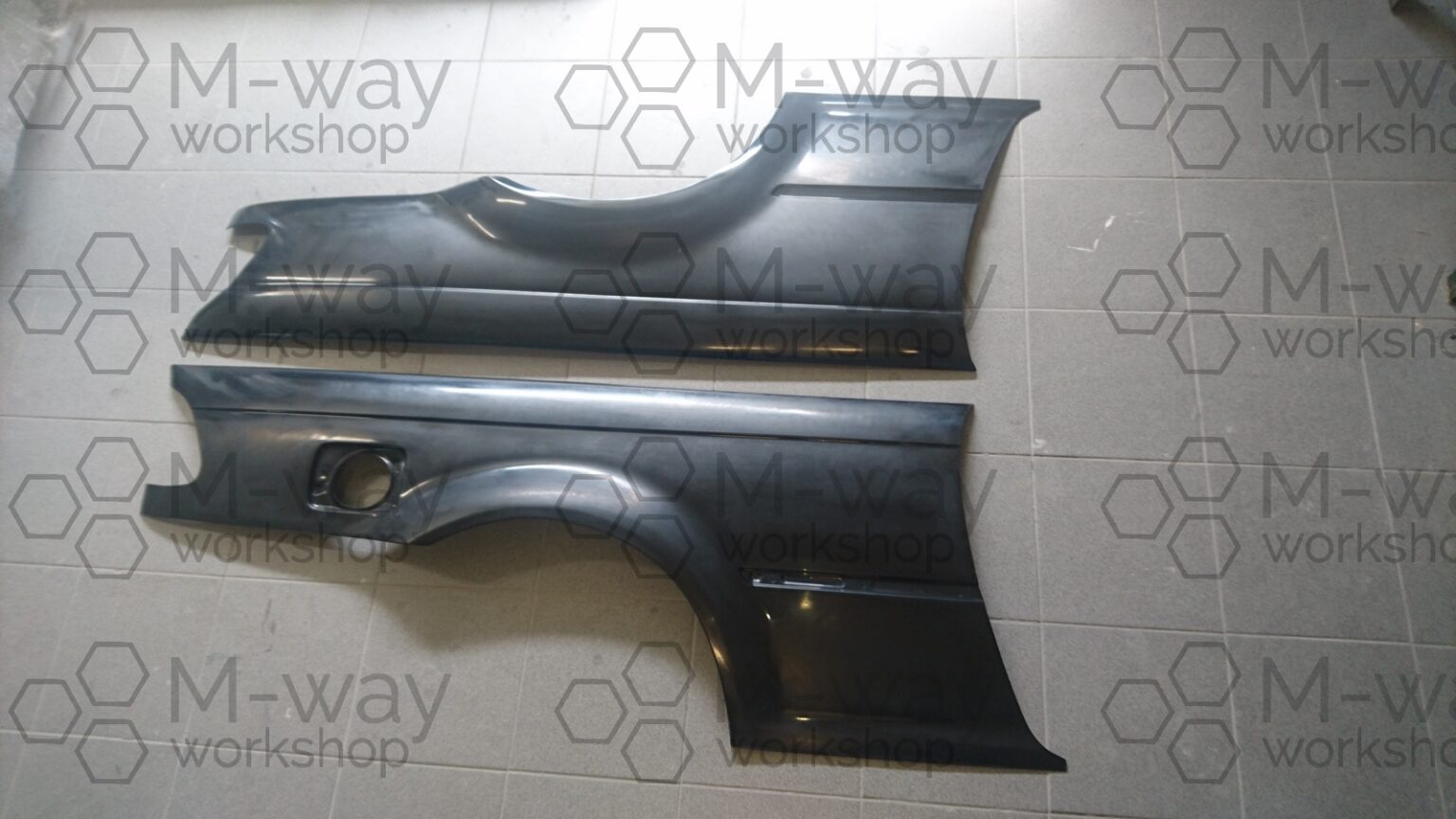 BMW E46 Coupe M3 Look Rear Overfenders +25mm – Mway Workshop