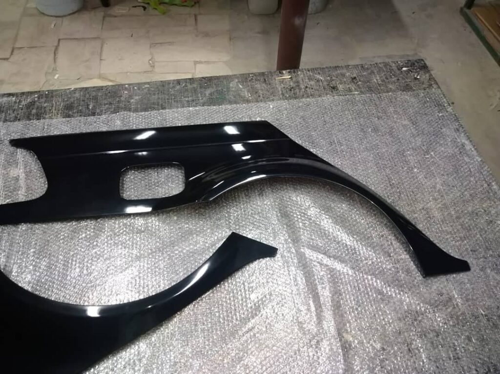 BMW E46 Sedan M3 Look Rear Overfenders +25mm – Mway Workshop