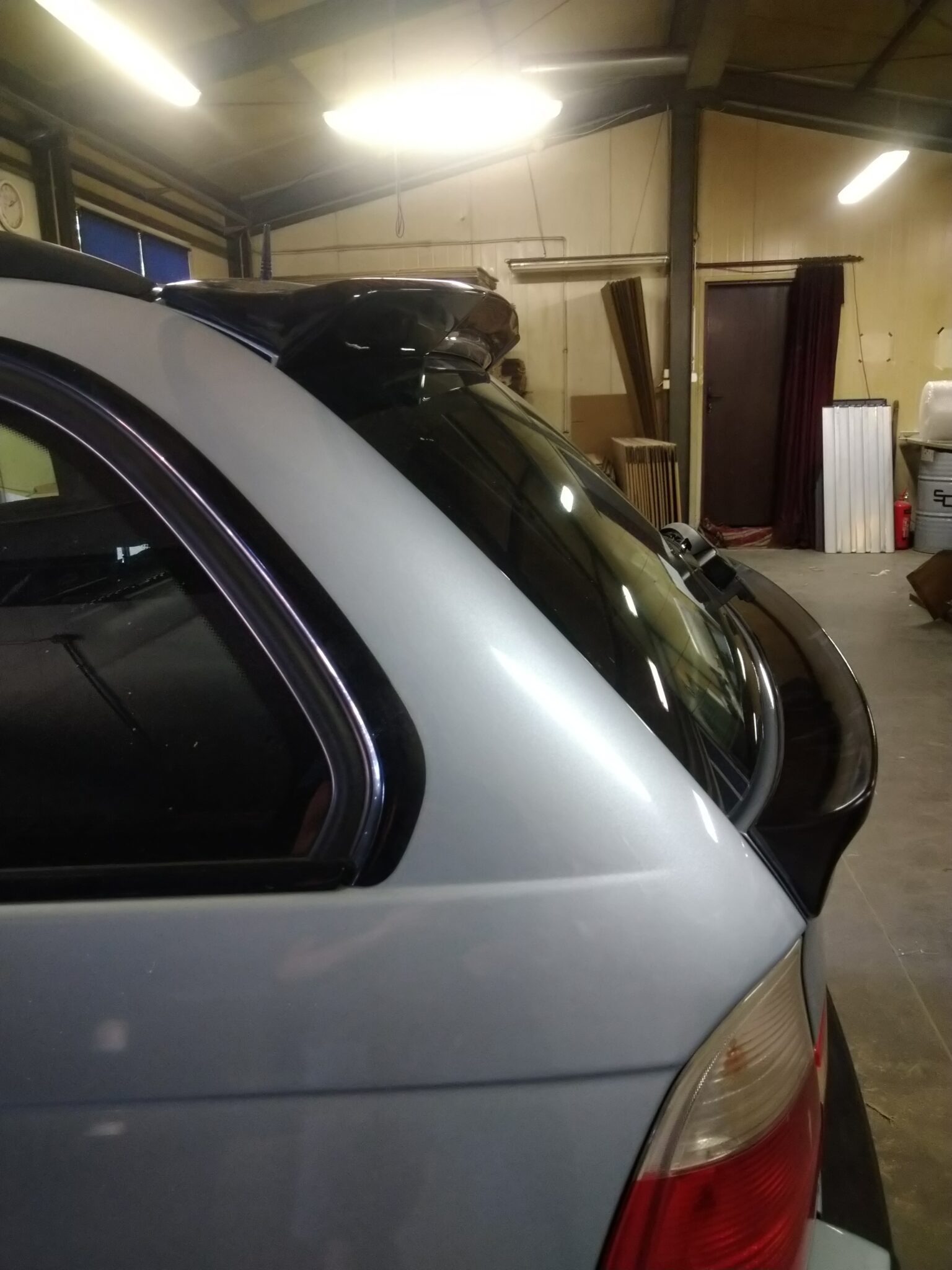 BMW E46 Touring Roofwing + Midwing Spoiler Set – Mway Workshop