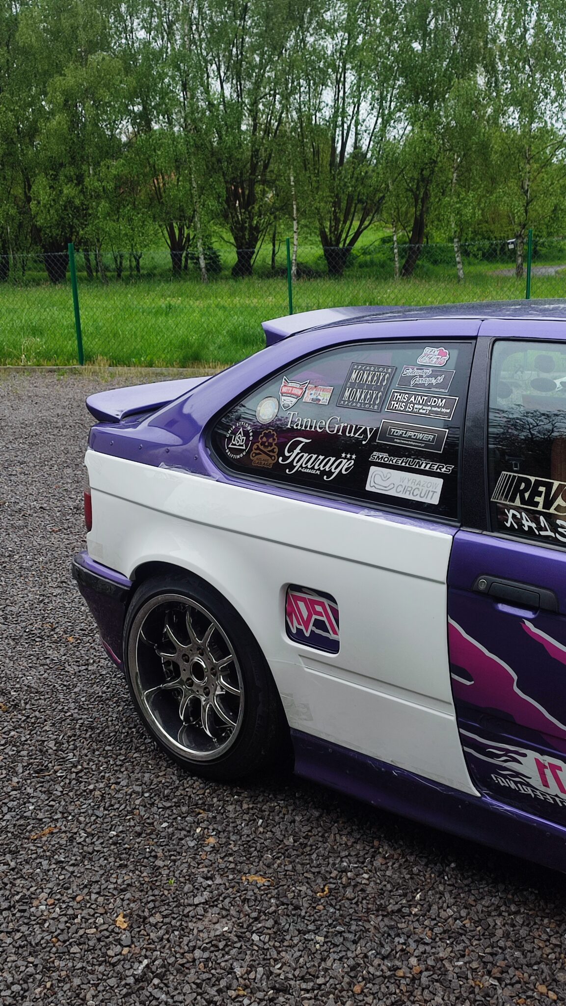 E36 Compact Rear overfender +5cm V1 – Mway Workshop