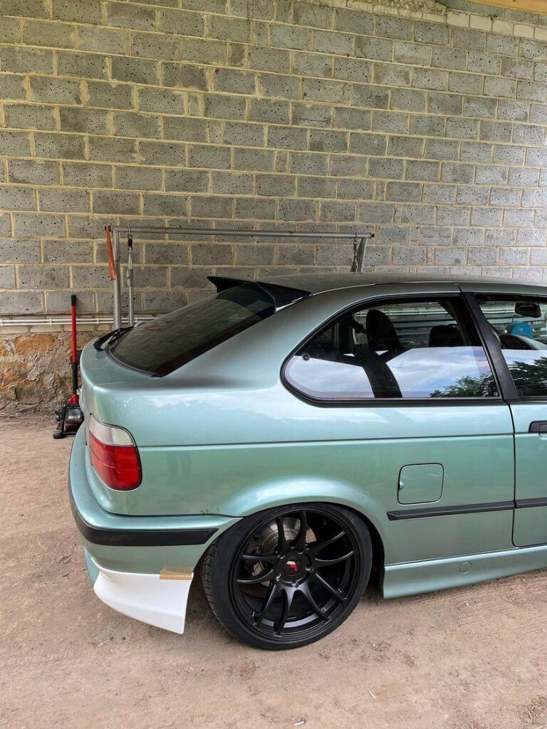 BMW E36 Compact rear bumper spats – M-way Workshop