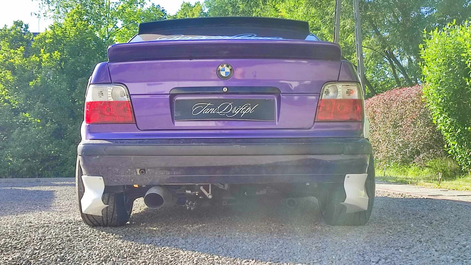 BMW E36 Compact rear bumper spats – M-way Workshop