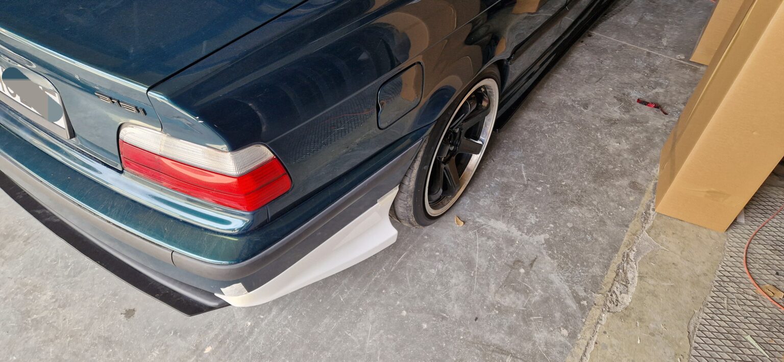 BMW E36 Rear M Sport Package Bumper Spats – Mway Workshop
