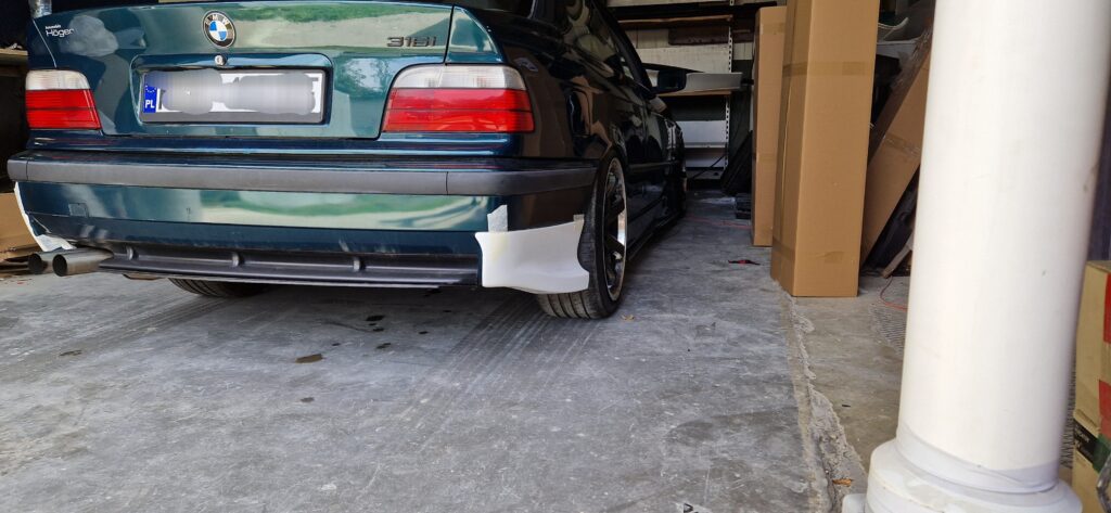 BMW E36 Rear M Sport Package Bumper Spats – Mway Workshop