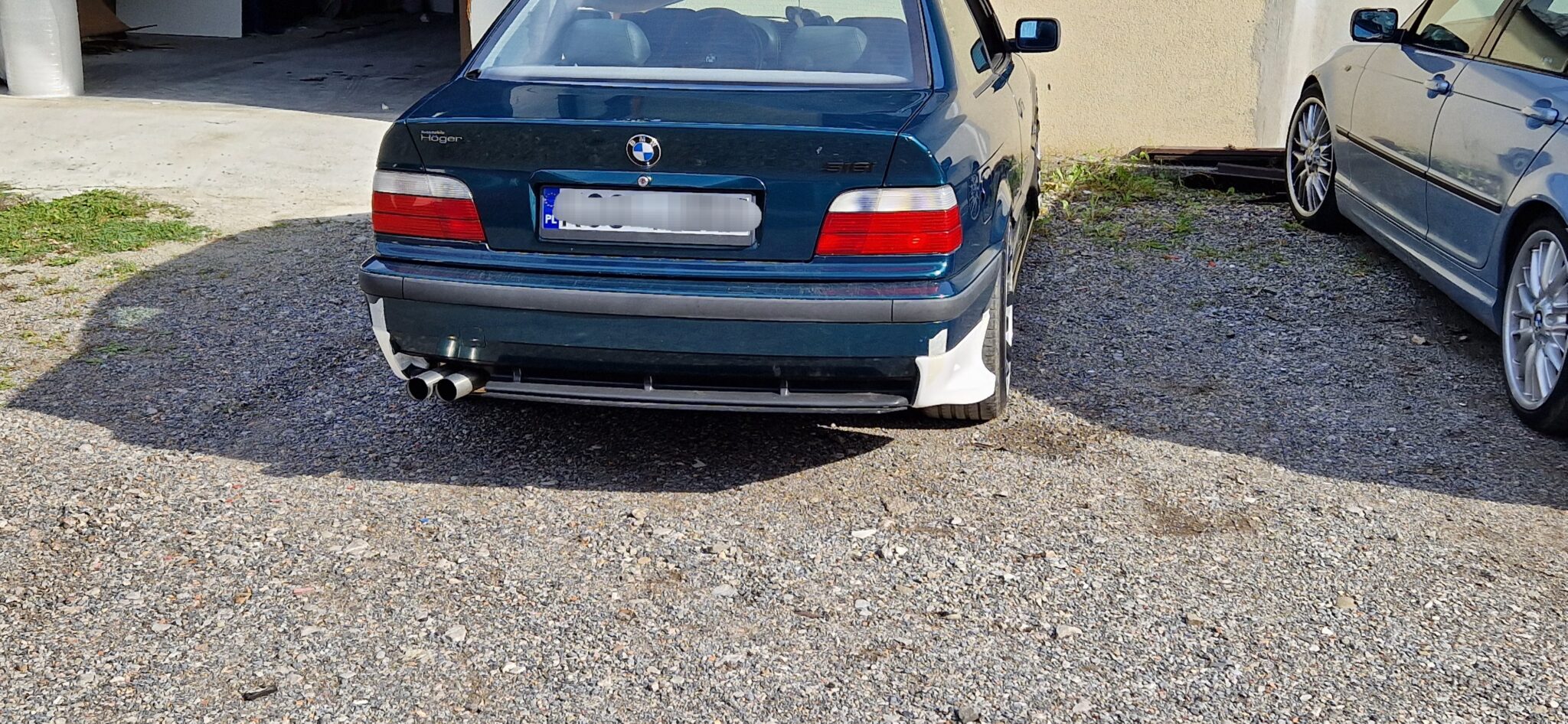 BMW E36 Rear M Sport Package Bumper Spats – Mway Workshop