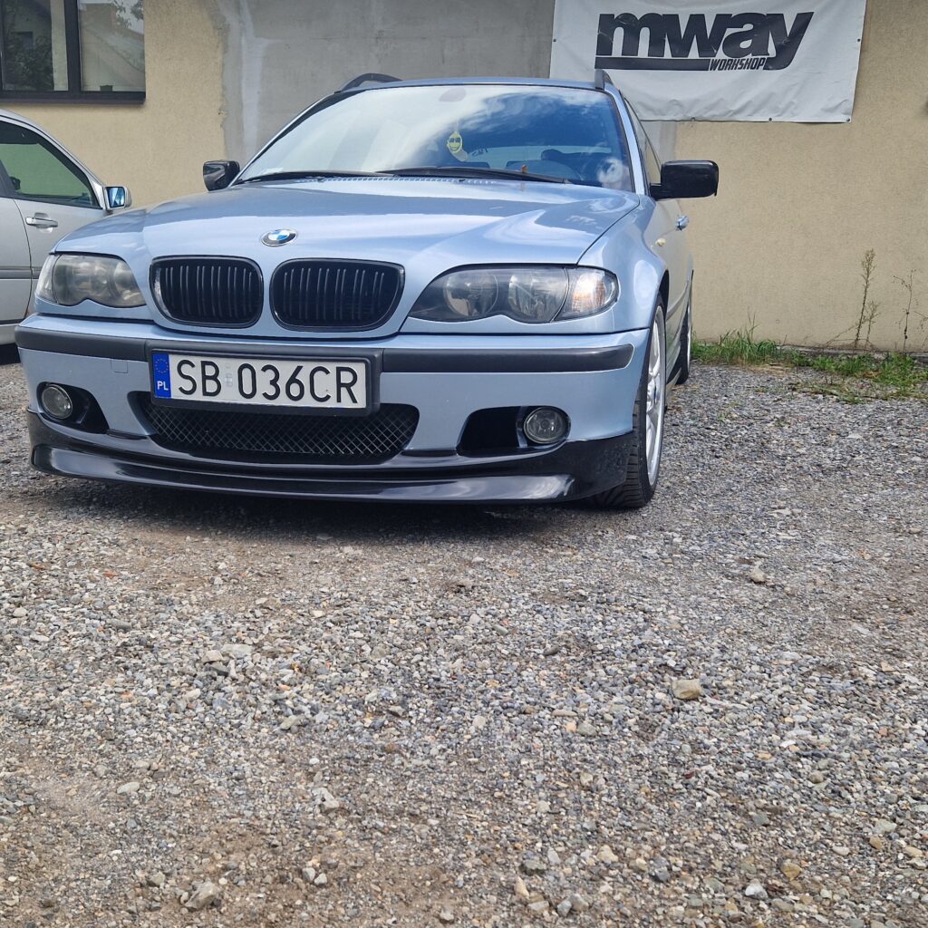 BMW E46 LCI M Sport Package Front Bumper Lip – Mway Workshop